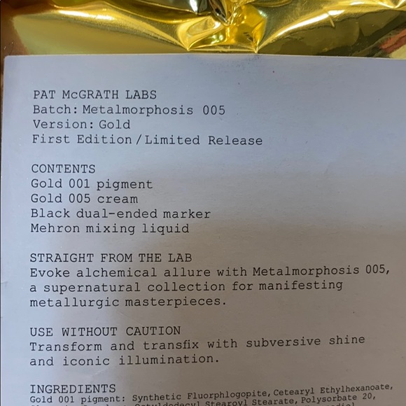 Pat McGrath | Makeup | Pat Mcgrath | Poshmark